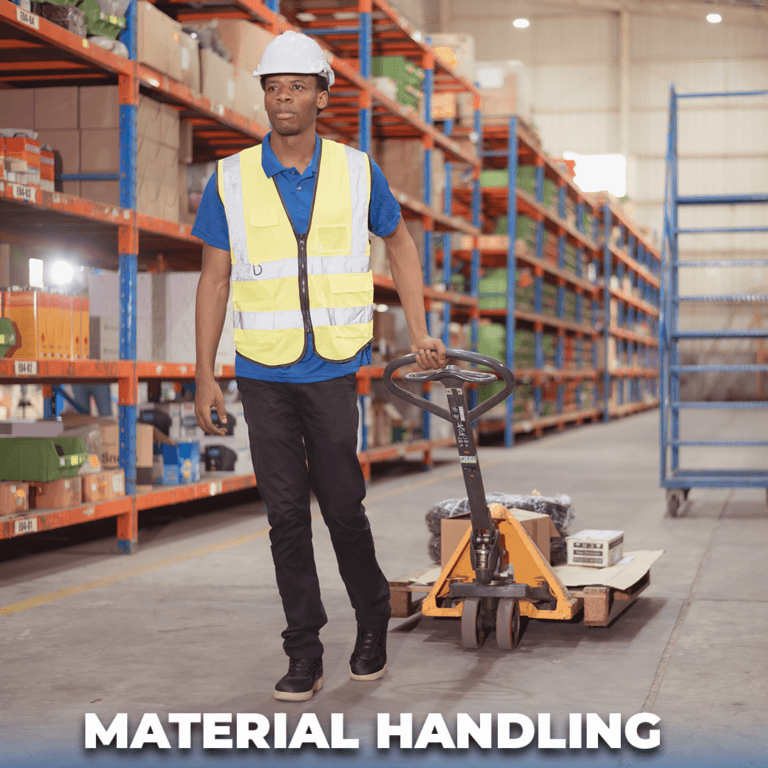What are the three types of material handling? Stone Fabbers